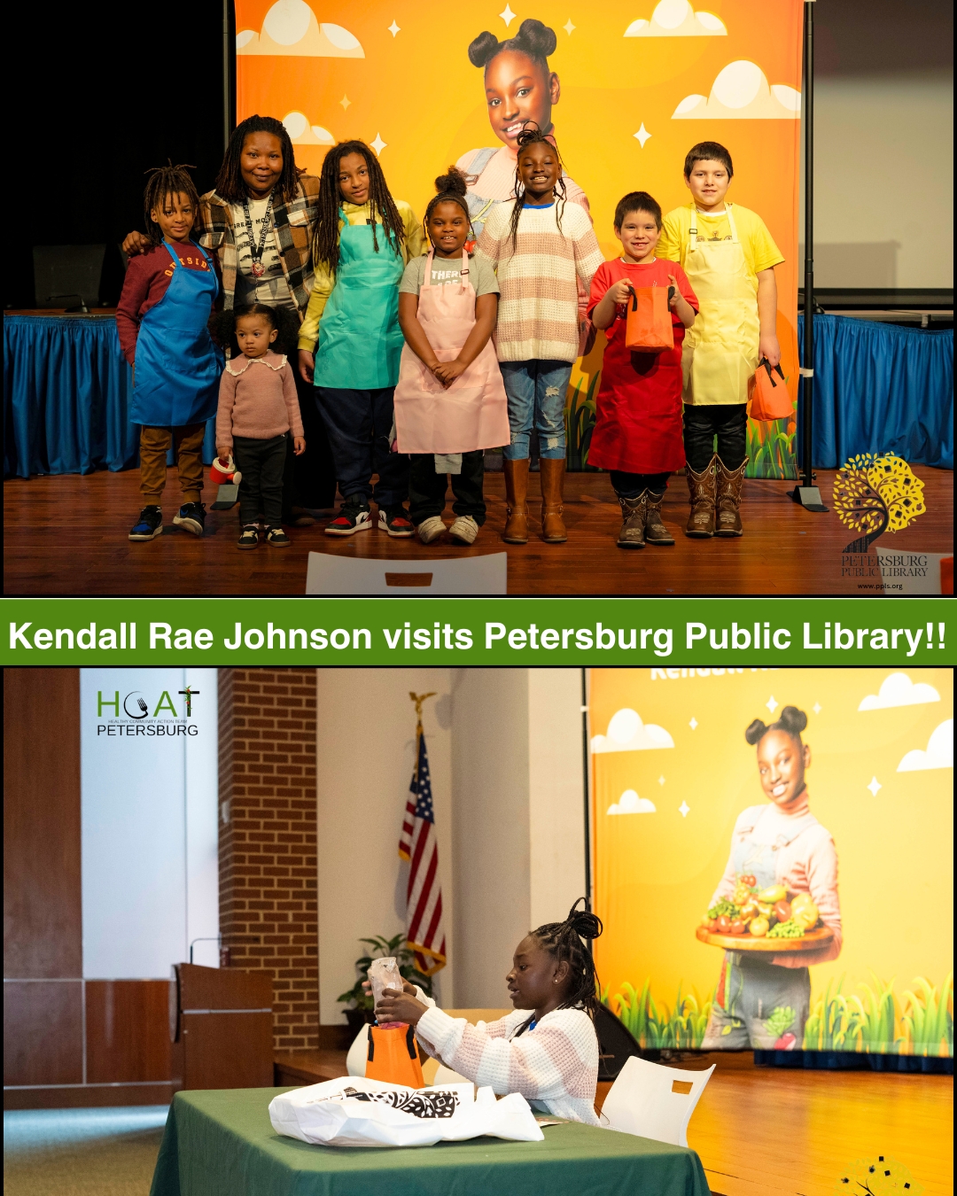 Petersburg Public Library - (804) 733-2387 - 201 W. Washington St.